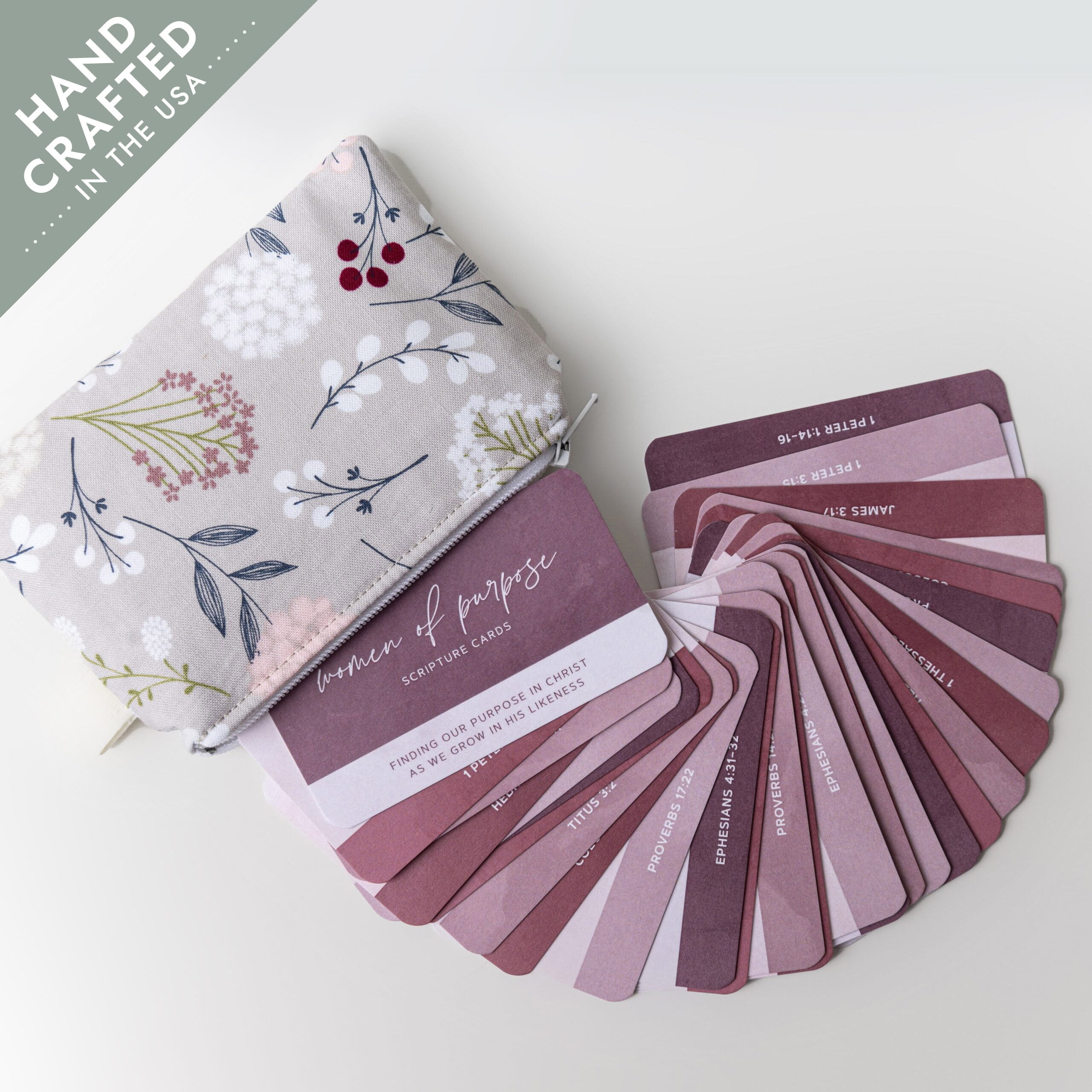 Purpose Cards & Floral Holder - Chad and Erin