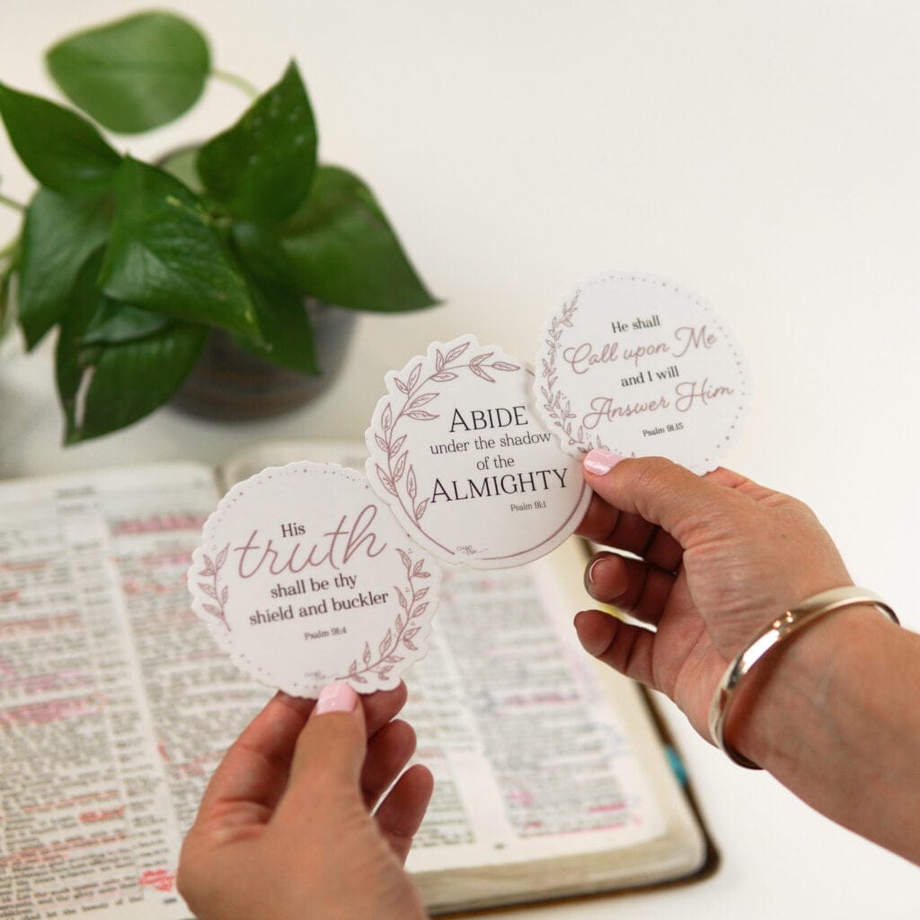 Psalm 91 Sticker Set - Chad & Erin